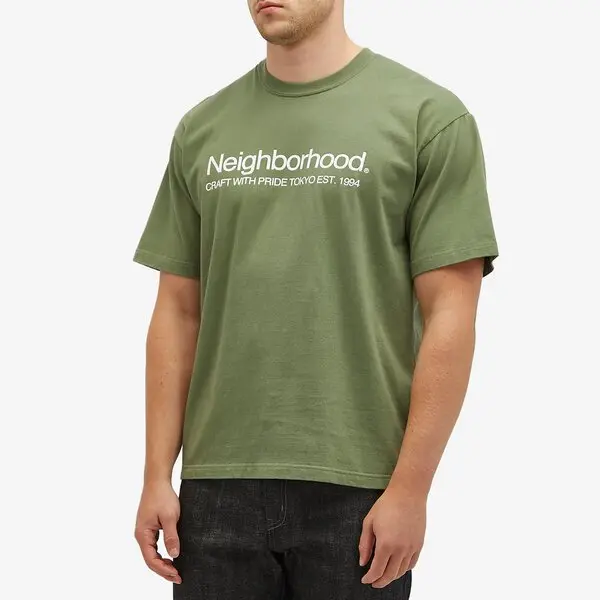 NEIGHBORHOOD Ss-11 T-shirt - Olive Drab | Editorialist